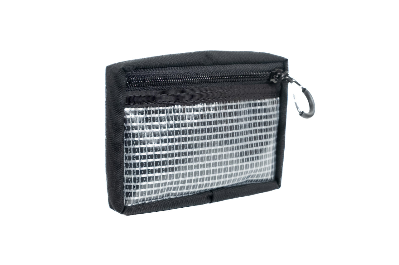 Velcro Pouch Small - 4 x 6 x 1" | Clear Front – Sharp's Mountain ...